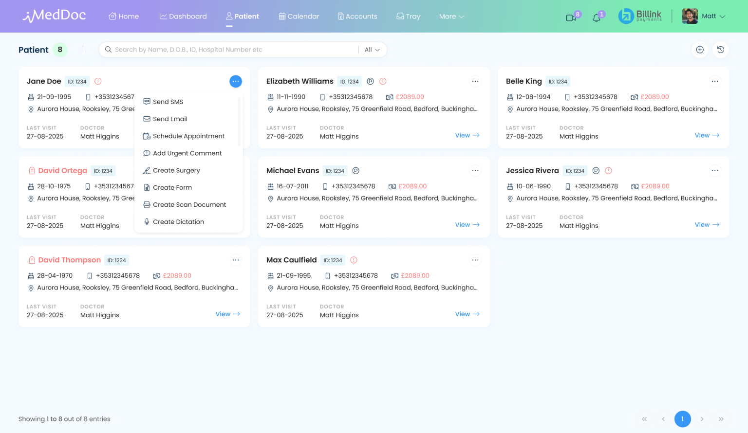 iMeddoc - Private Practice Management System for Private Practices